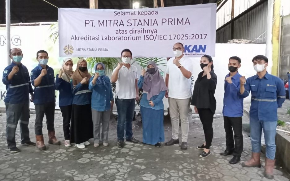 PT. Mitra Stania Prima (MSP) obtained testing laboratory accreditation ...
